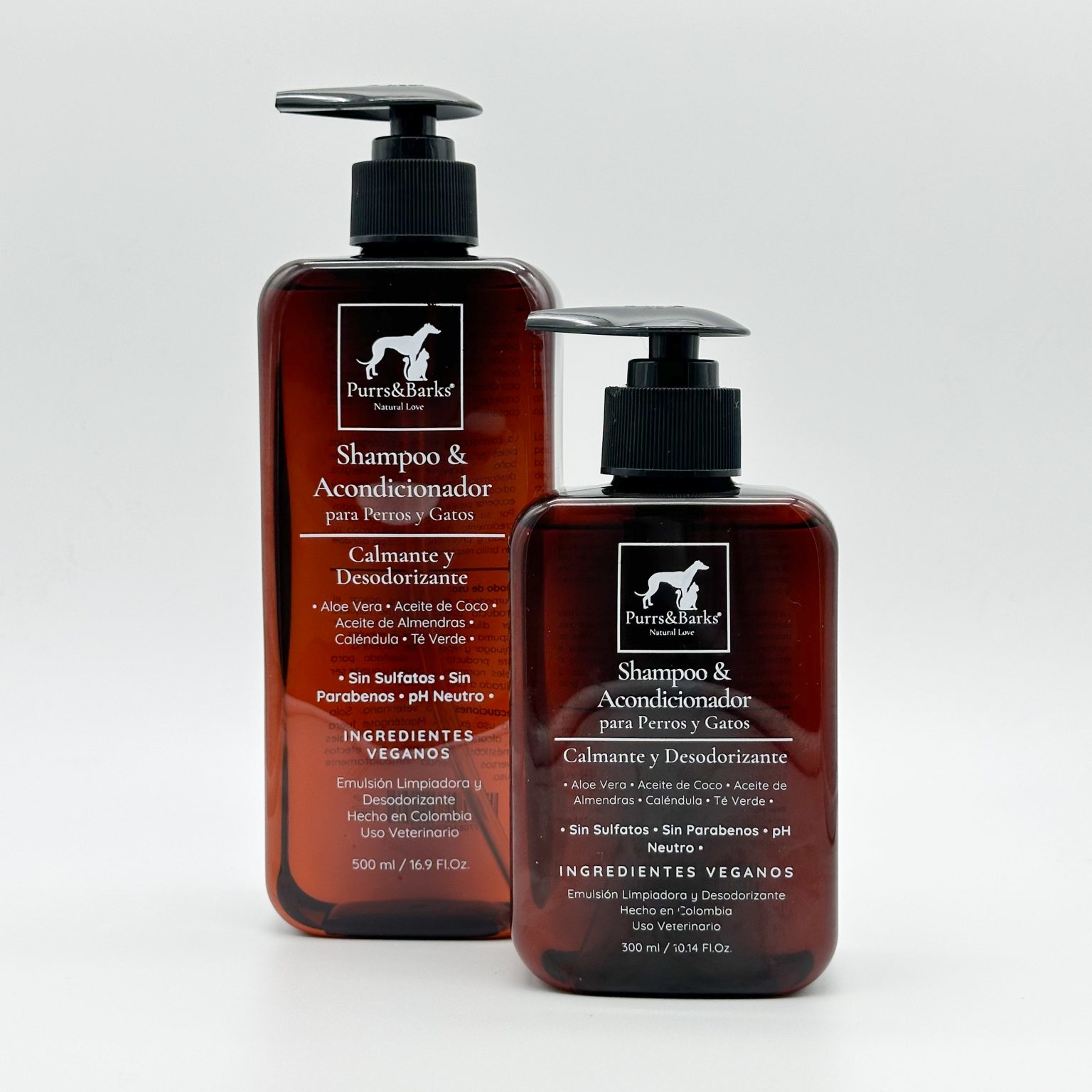 Shampoo & Acondicionador para Perros y Gatos – Purrs&Barks