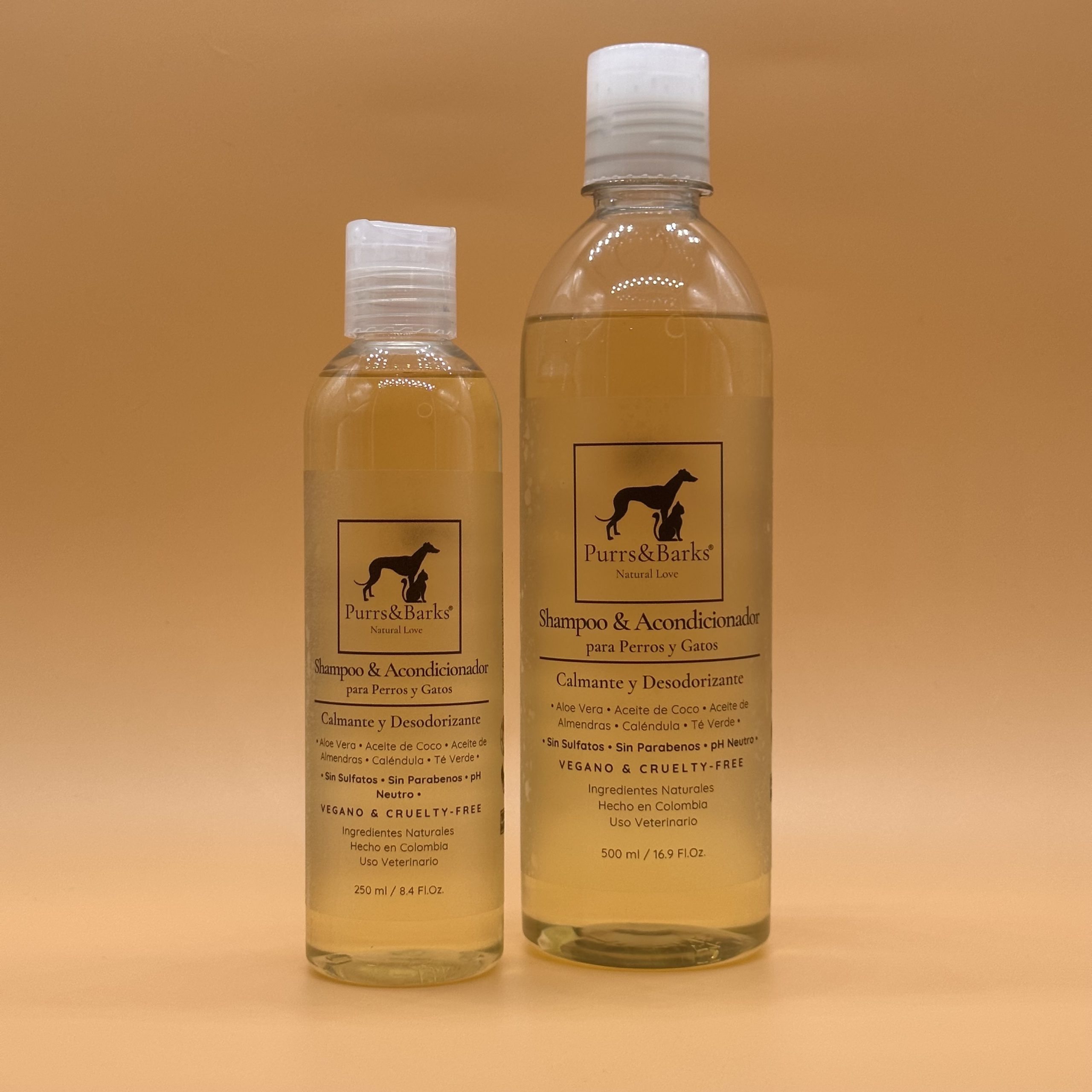 Shampoo & Acondicionador para Perros y Gatos – Purrs&Barks