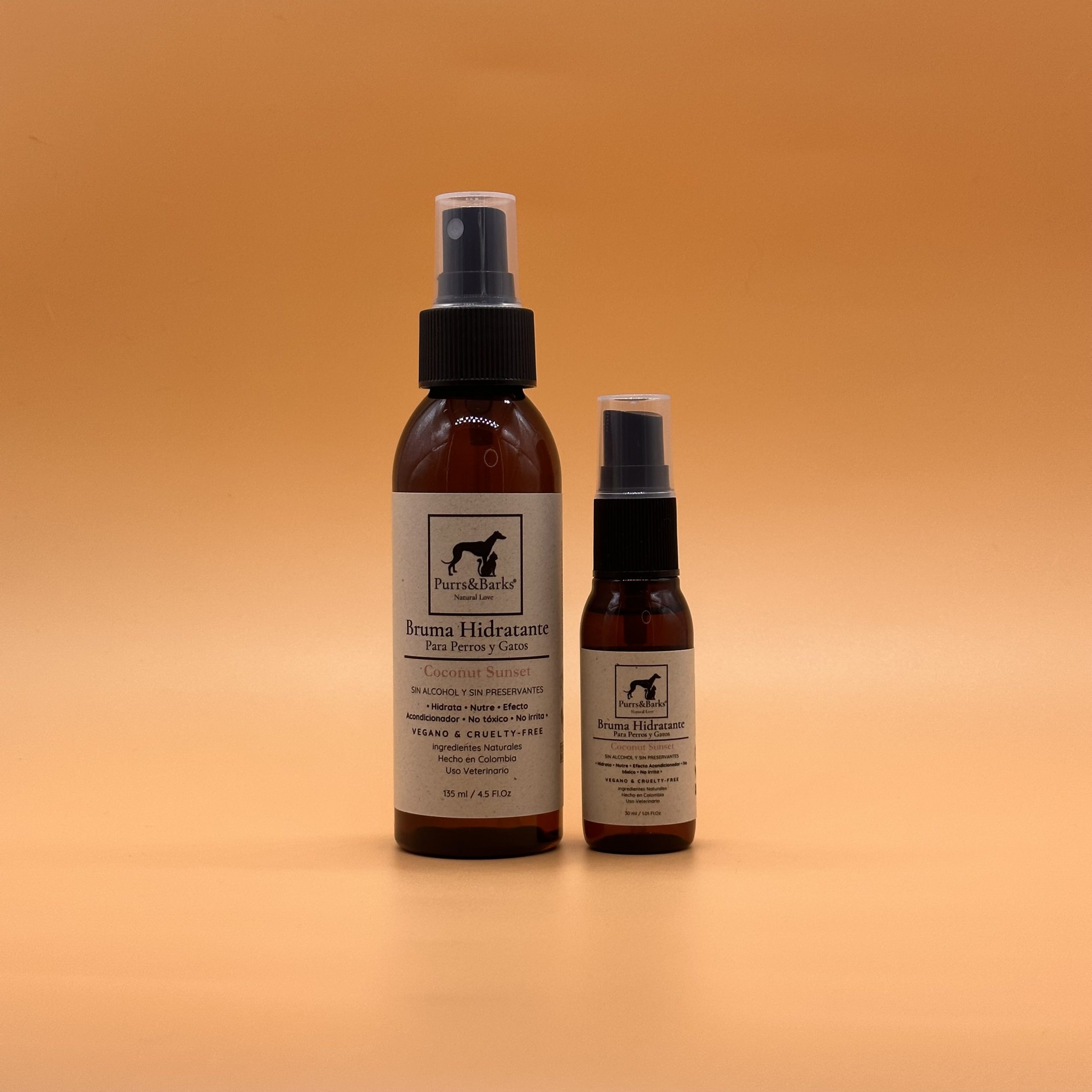 Bruma Hidratante Coconut Sunset – Purrs&Barks